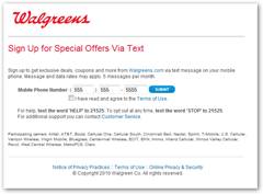 Walgreens Mobile Application Now Includes Text Messaging To Notify When ...